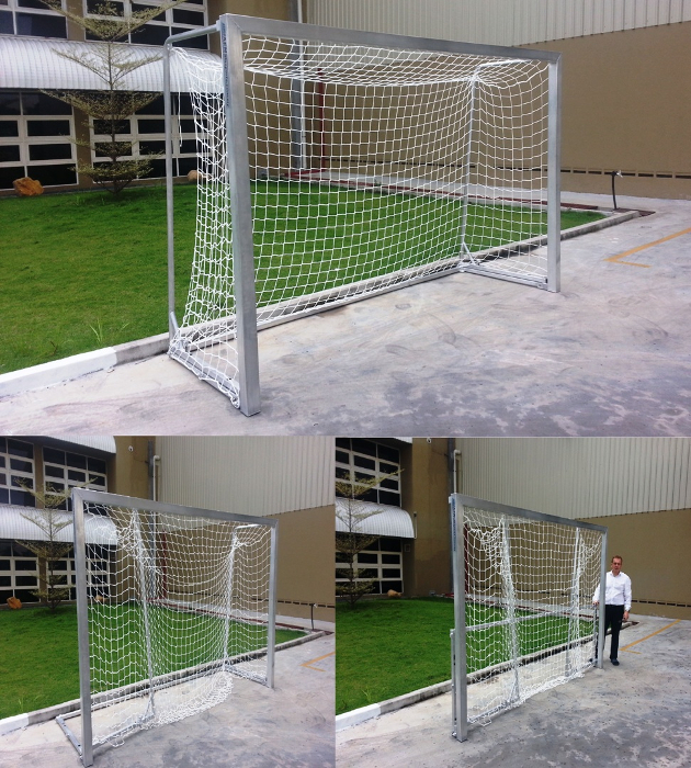 Futsal Goal Post Foldable | Folding Futsal Goal Post
